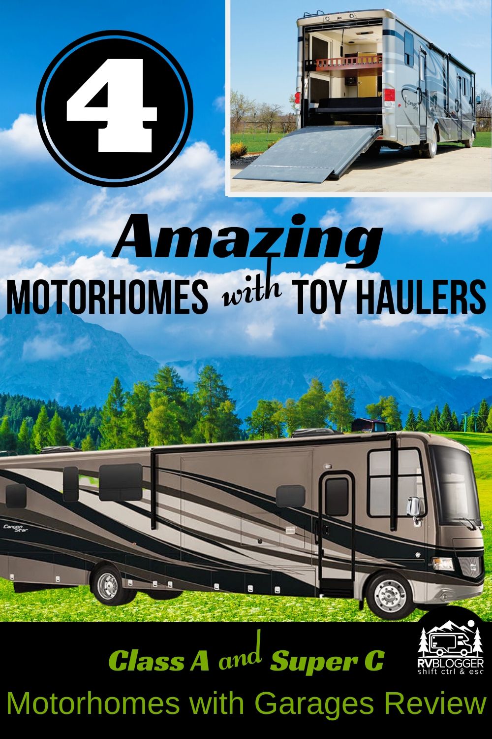 6 Best Toy Hauler Motorhomes– RVBlogger