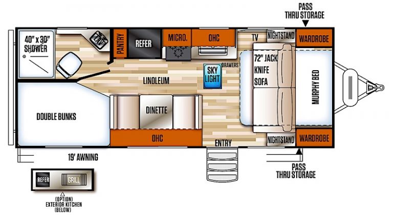 11 Best Travel Trailers with Murphy Beds – RVBlogger