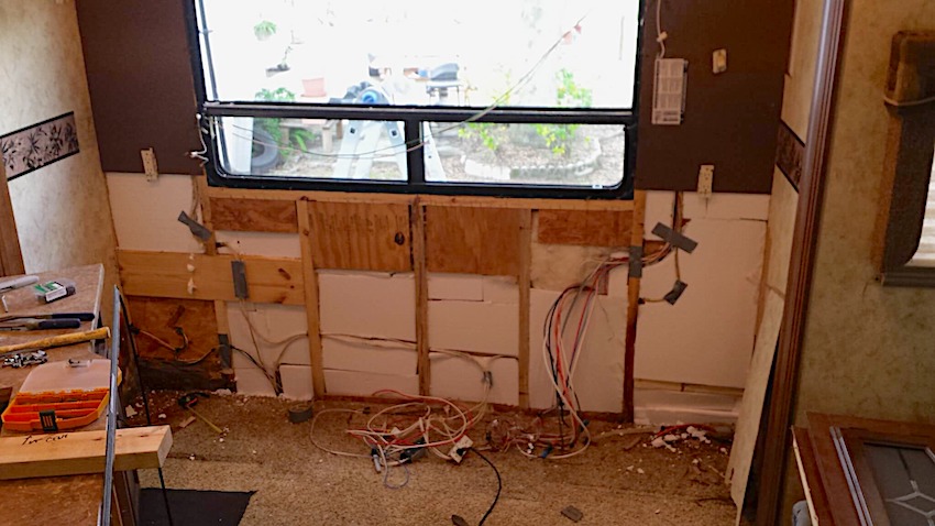 How To Remove Repair Or Replace Rv Interior Walls Rvblogger