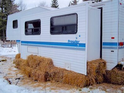 AirSkirt Inflatable RV Skirting for Winter and Summer – RVBlogger