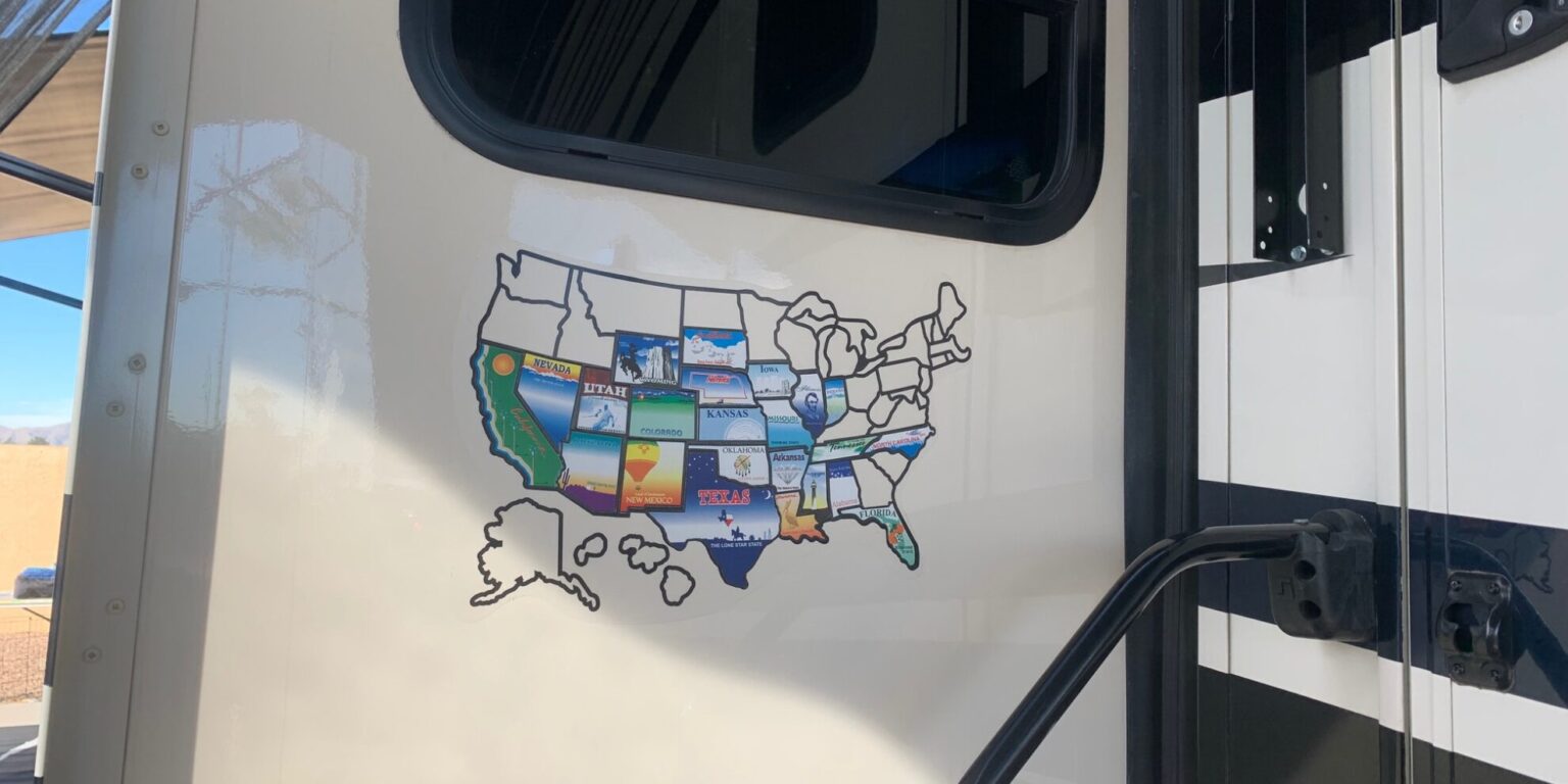 Fun Rules for RV Sticker Maps – RVBlogger