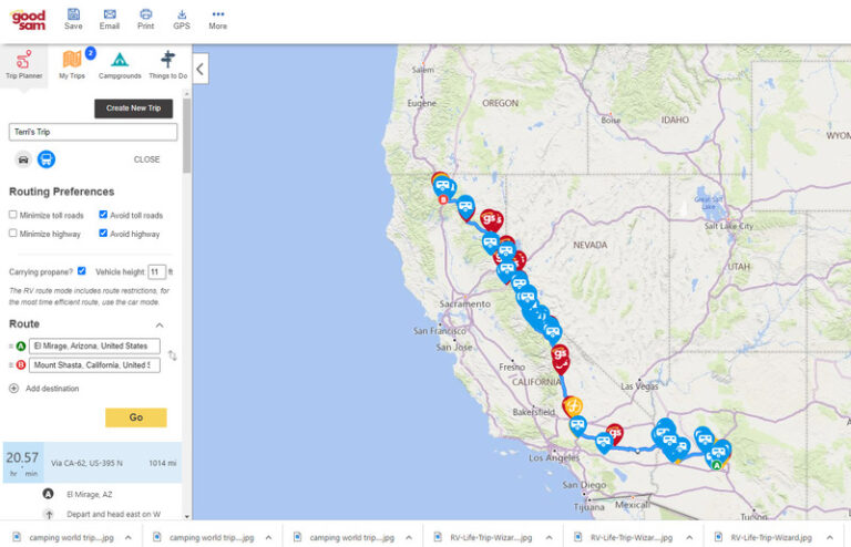 Is the Good Sam Trip Planner Any Good? – RVBlogger